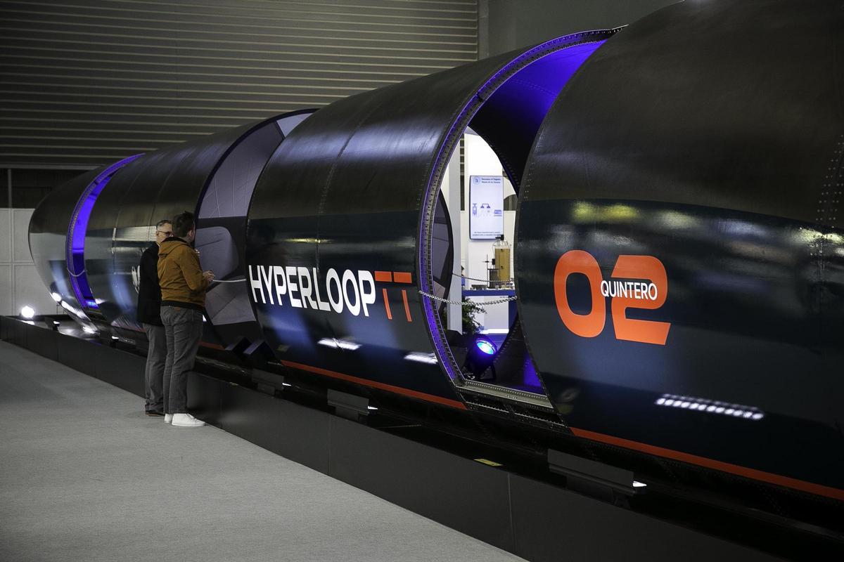 Así es el HyperloopTT, un prototipo de 'tren' ultrarrápido.