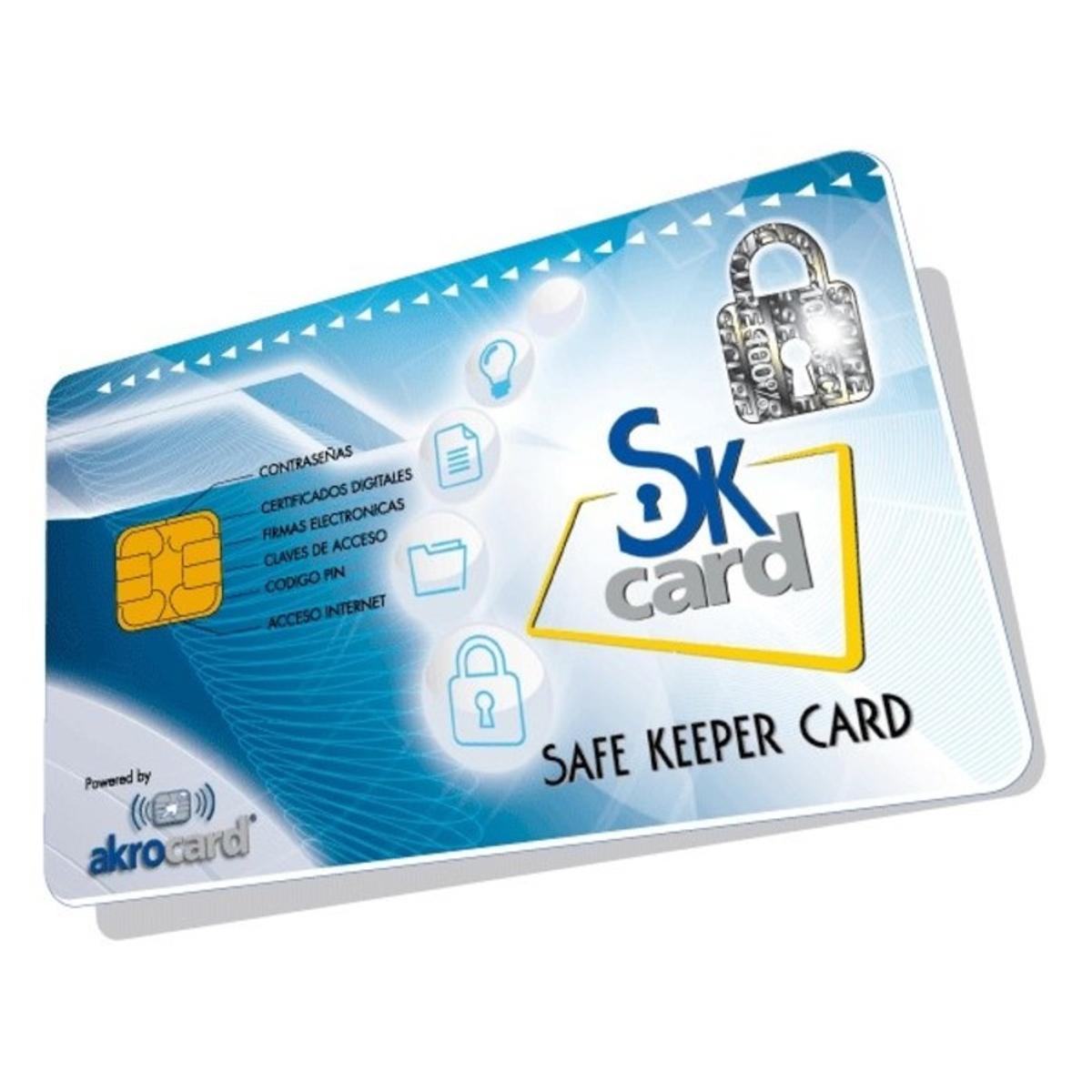 Tarjeta de seguridad SafeKeeper Card, a prueba