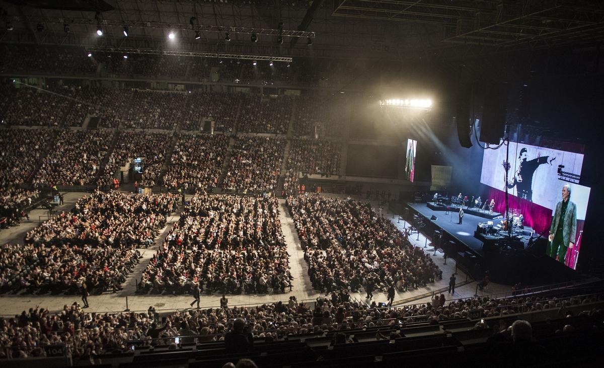 Despedida de Serrat en el Palau Sant Jordi | FOTOS