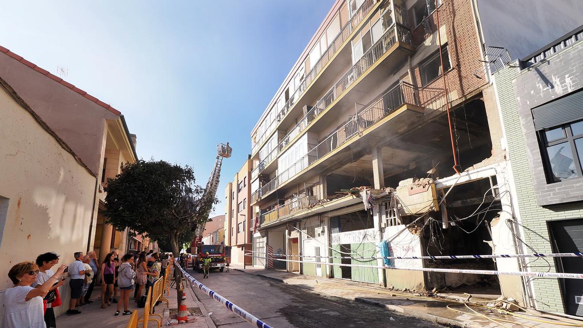 Una fuerte explosión de gas deja 11 heridos en Valladolid