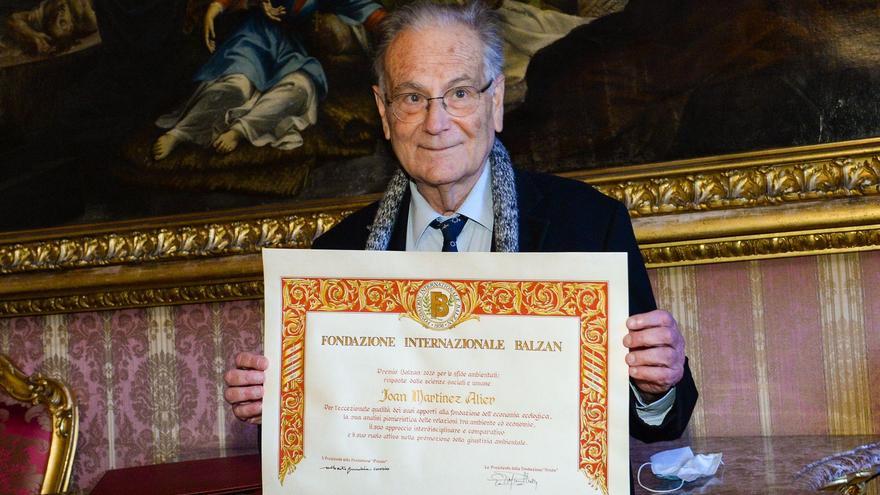 Martínez Alier recibe el prestigioso premio Balzan por ser el pionero ...