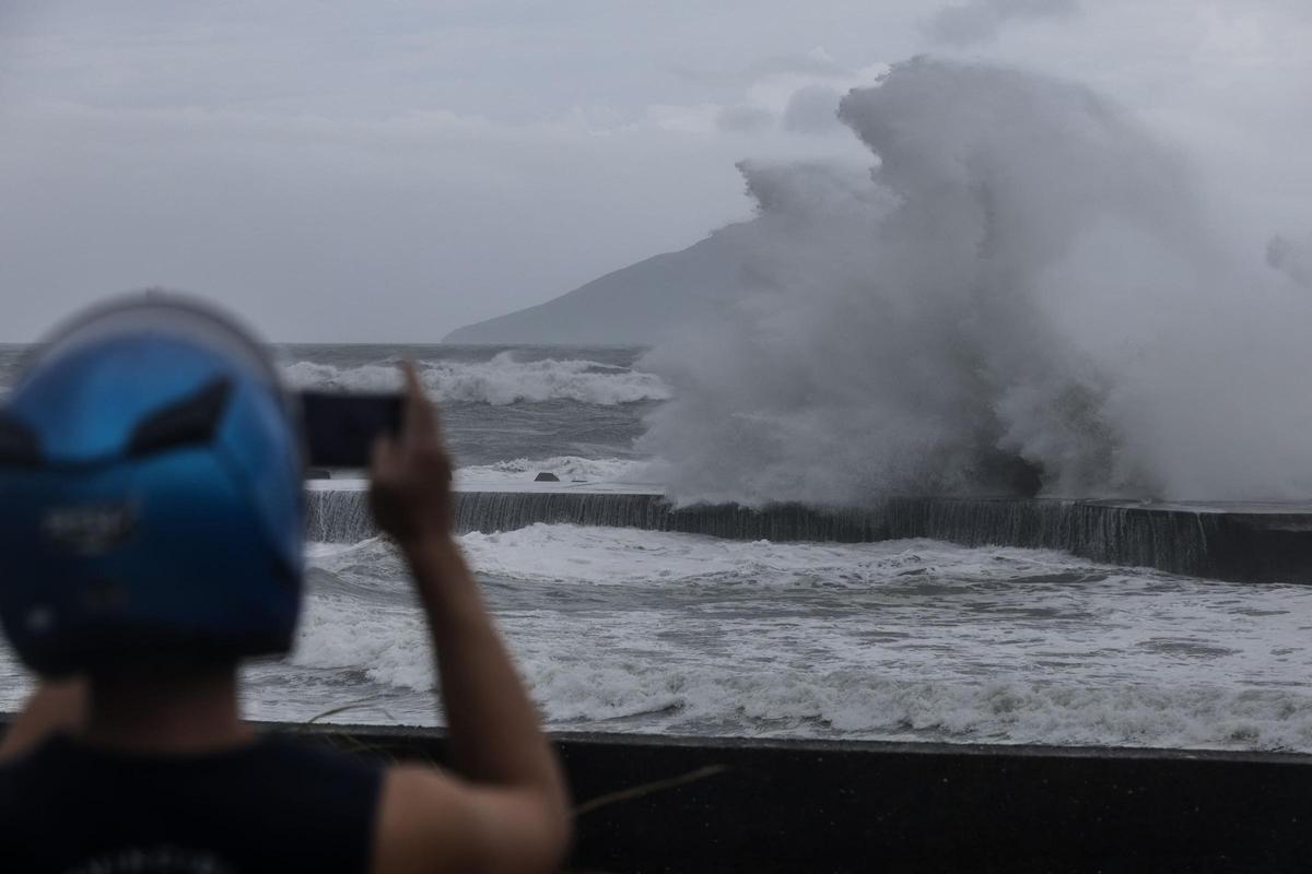 El tifón Haikui se acerca a Taiwán | FOTOS