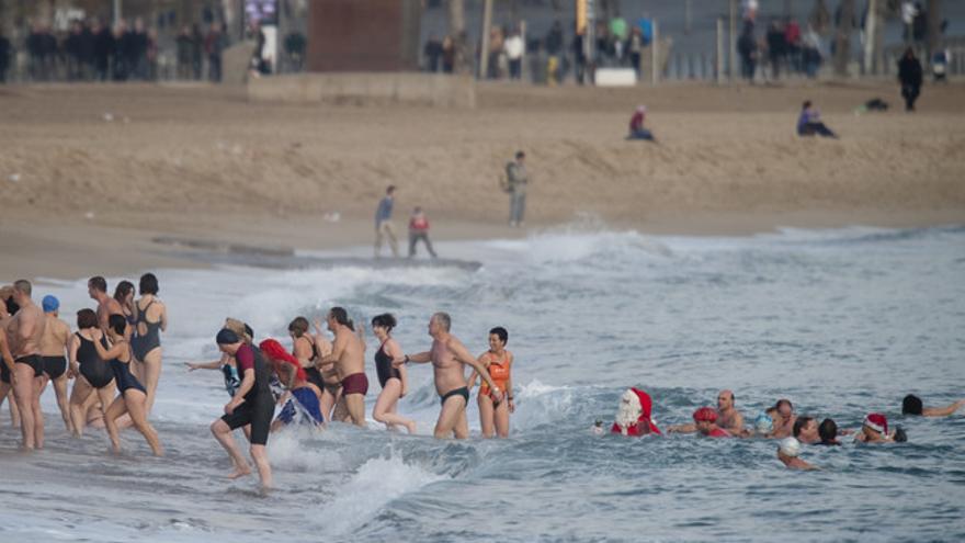 El primer chapuzón del año
