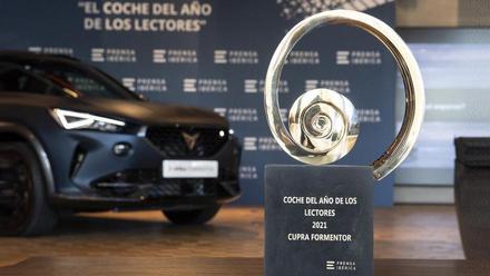 El Cupra Formentor recibe el premio ‘Coche del Año de los Lectores 2021’