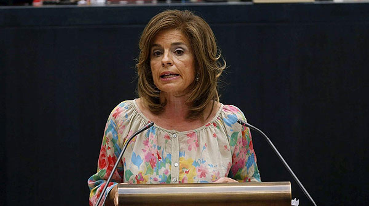 Ana Botella en el Debate del Estado de la Ciudad de Madrid