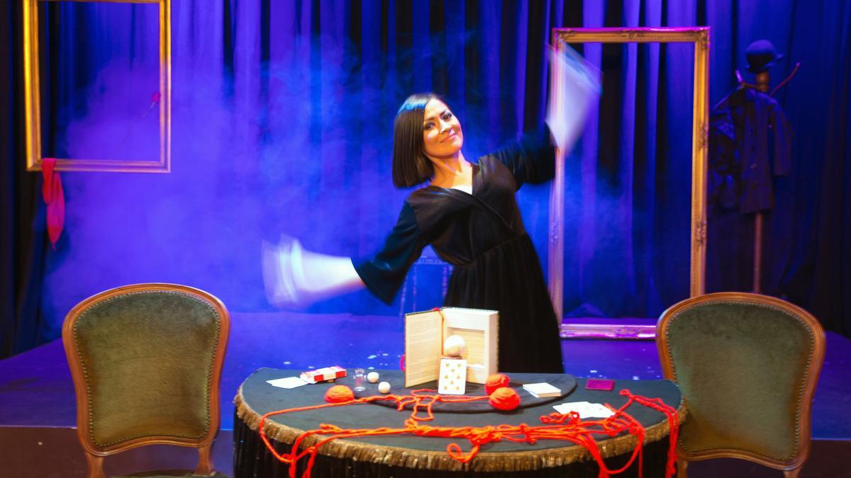 La magia de la joven ilusionista Gisell vuelve a brillar