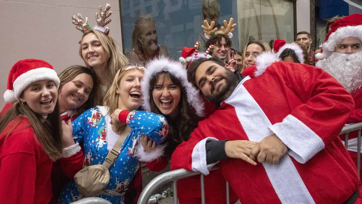 Santa Claus en las calles del mundo / FOTOS