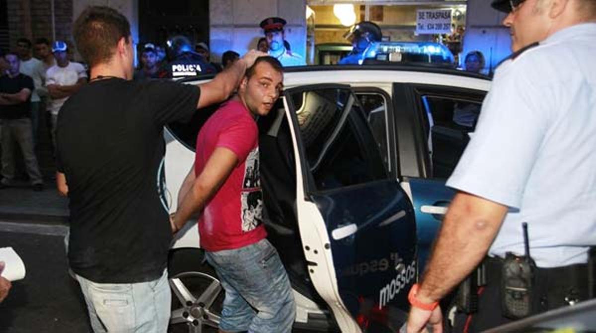 Redada policial en Barcelona contra los carteristas