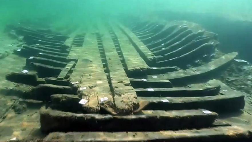 Recuperat del fons del mar un barco romà carregat d’àmfores a prop de ...