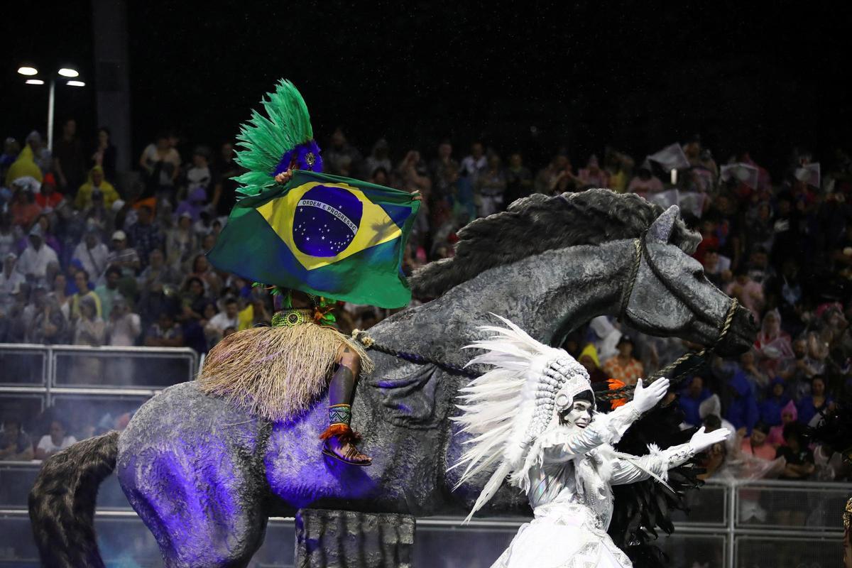 El carnaval de Sao Paulo recupera el esplendor tras la pandemia | FOTOS