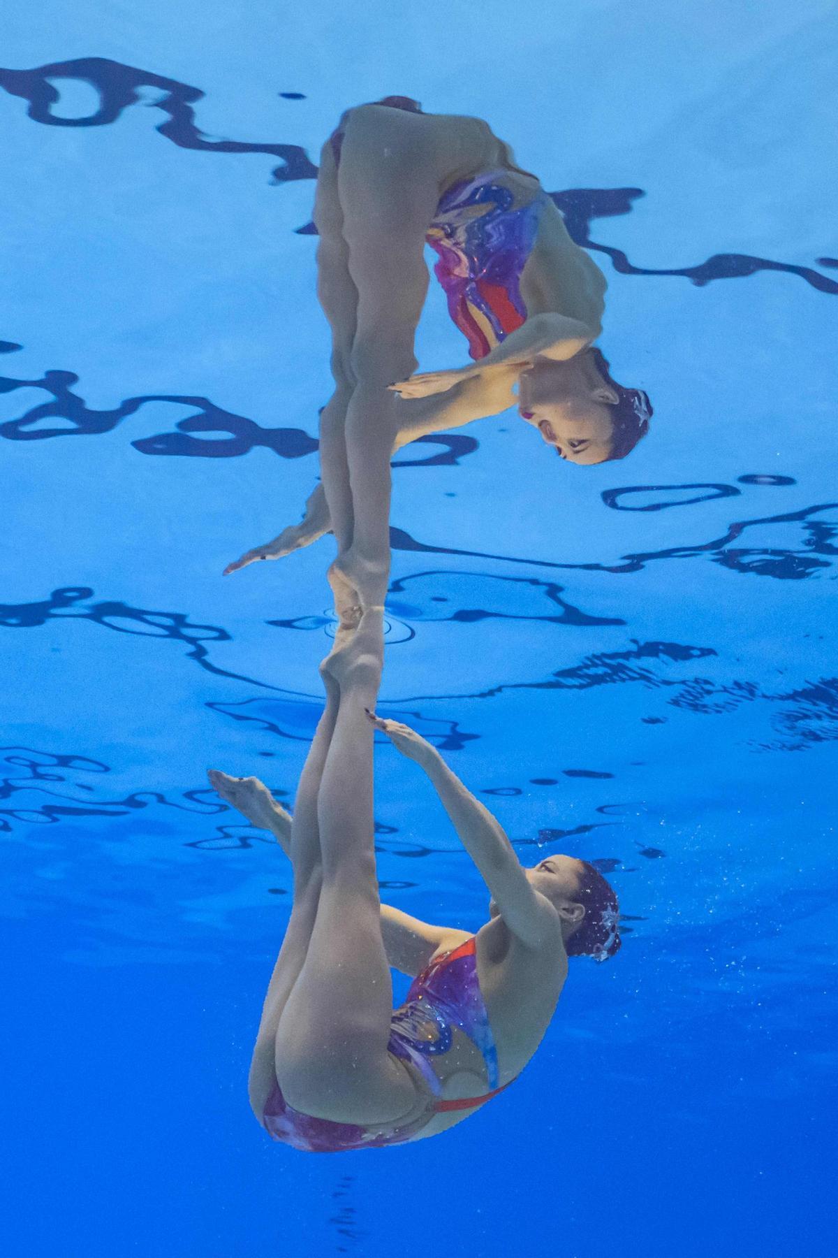 Las acrobacias del Campeonato Mundial de Natación | Fotos