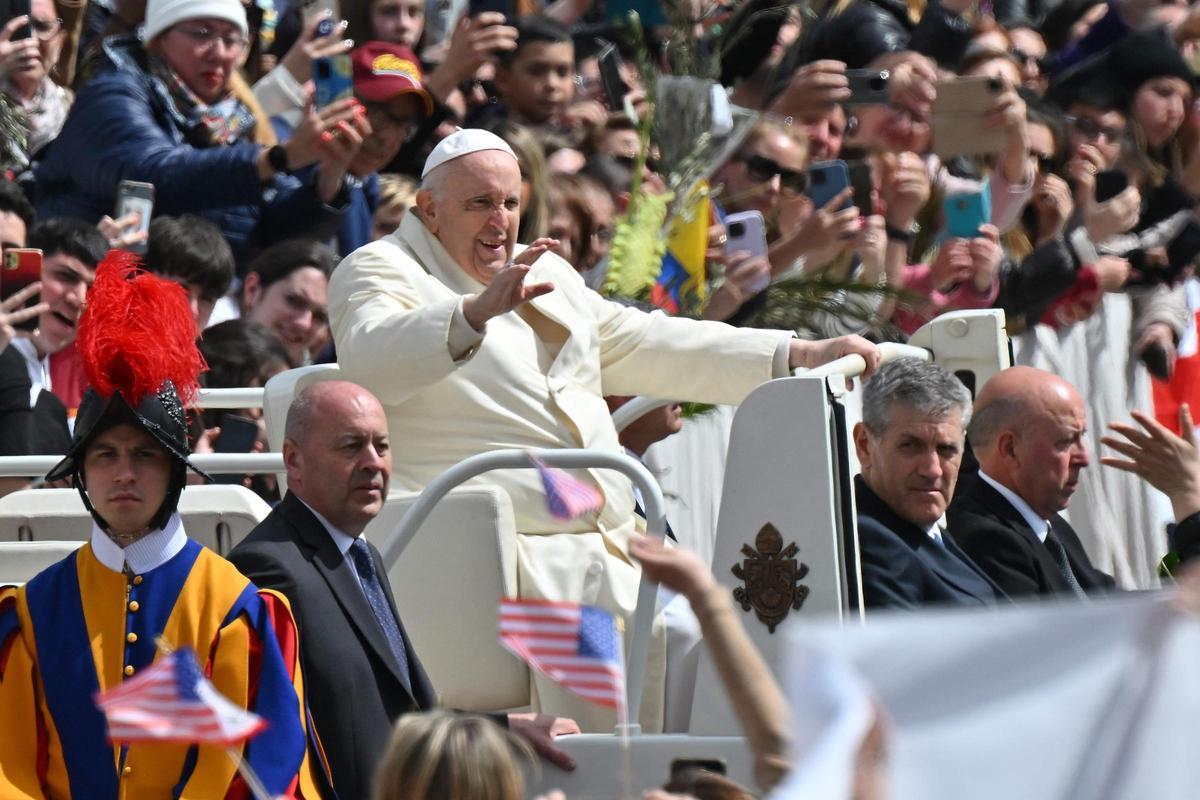 El Papa Francisco asiste a la Misa del Domingo de Ramos | FOTOS