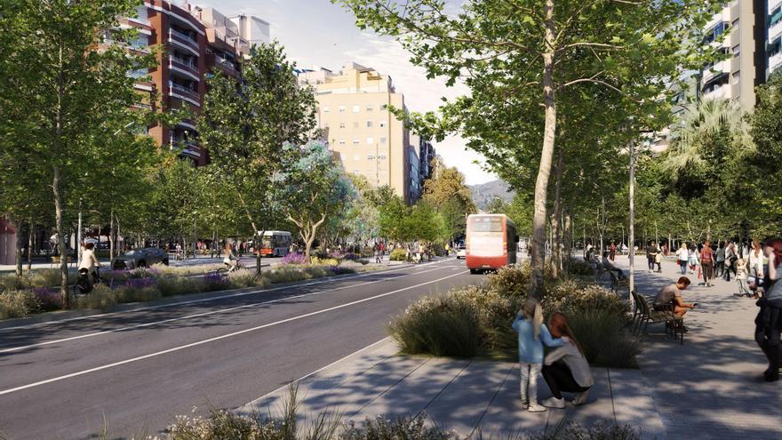 Luz verde para el proyecto de reforma de la Meridiana entre Felip II y ...