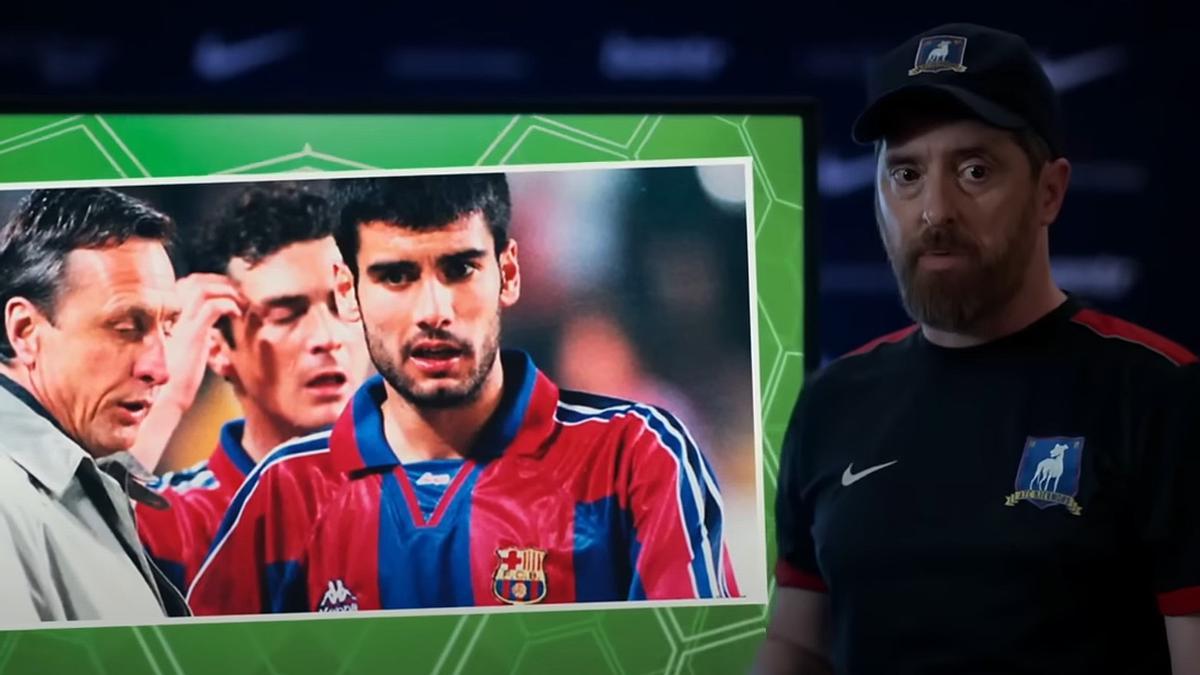 El simpático homenaje de Ted Lasso al fútbol total de Johan Cruyff y Pep Guardiola
