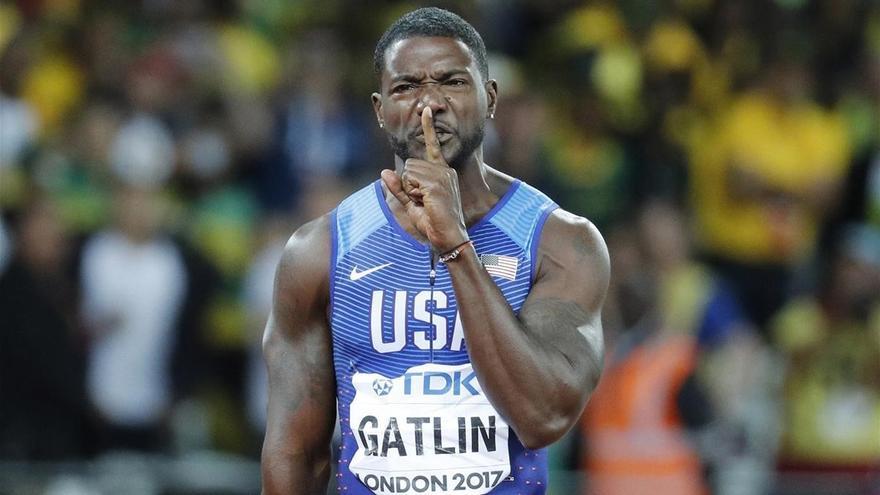 Justin Gatlin, el maldito oficial del atletismo
