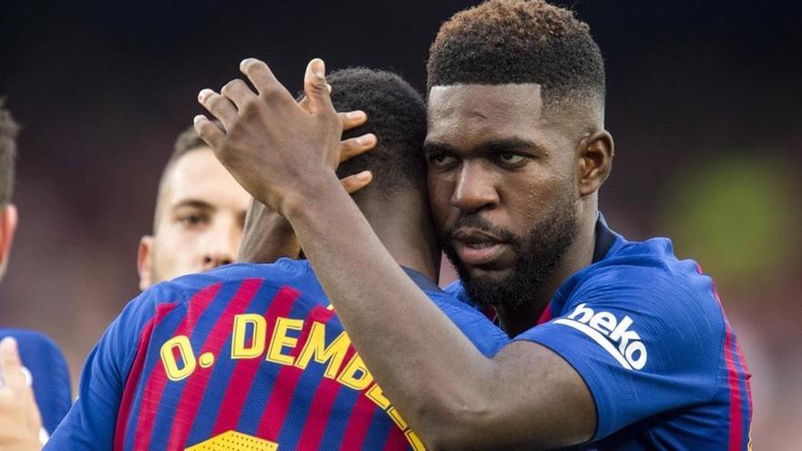 Preocupa la rodilla de Umtiti