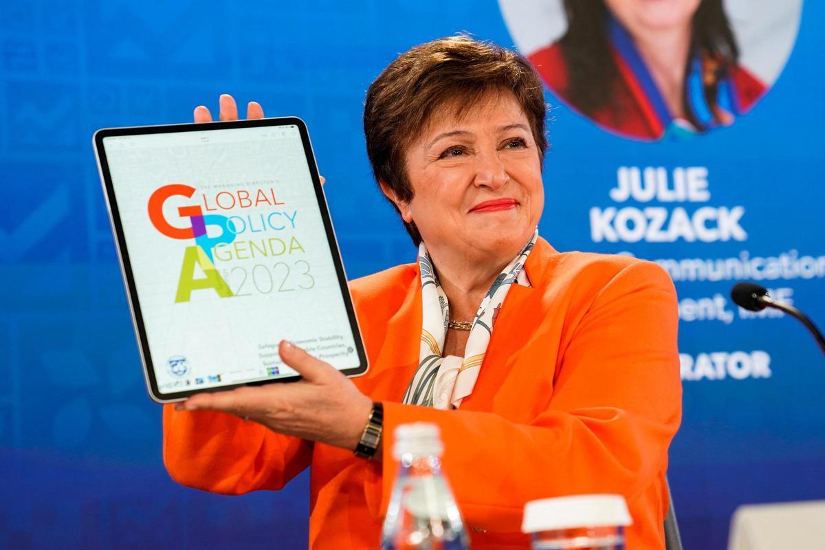 Georgieva: "No creo que nadie diga que un crecimiento mundial del 3% es ...