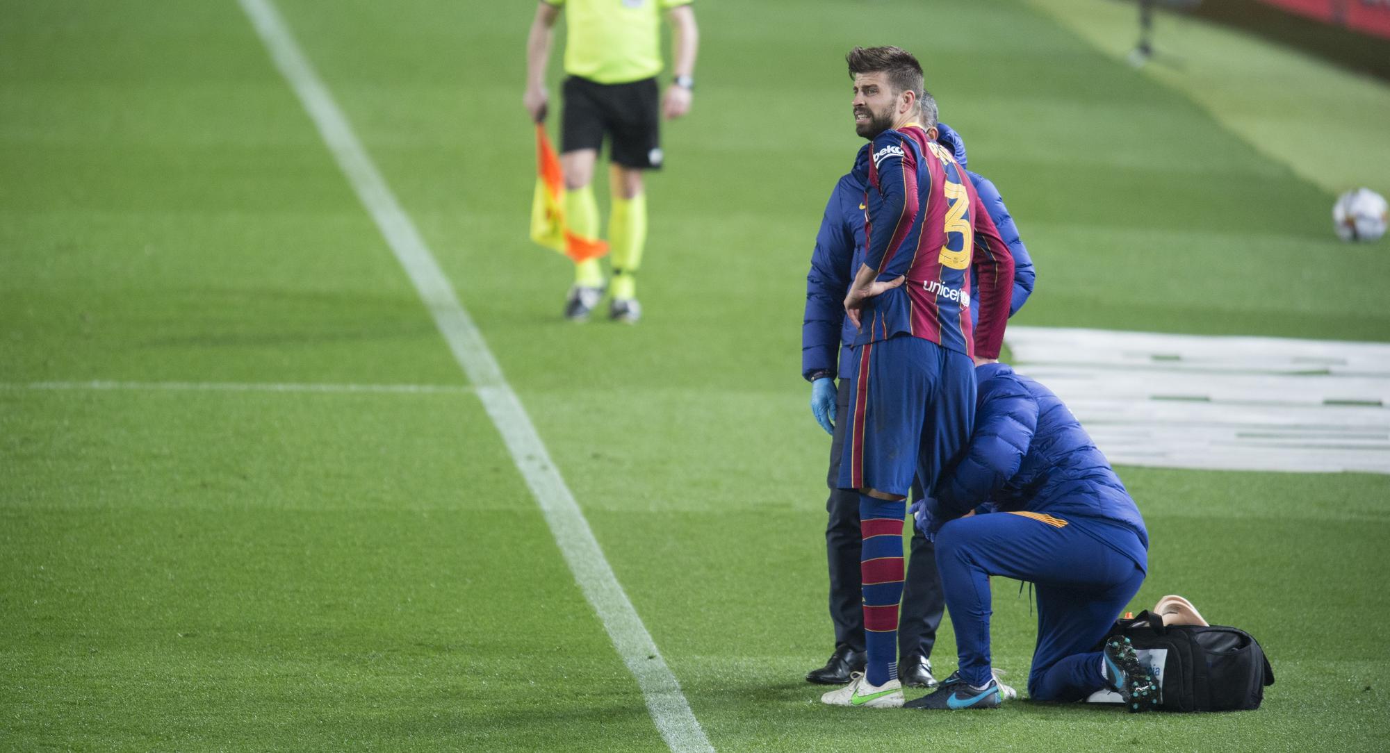 Piqué sufre otra lesión en el ligamento lateral interno de la rodilla ...
