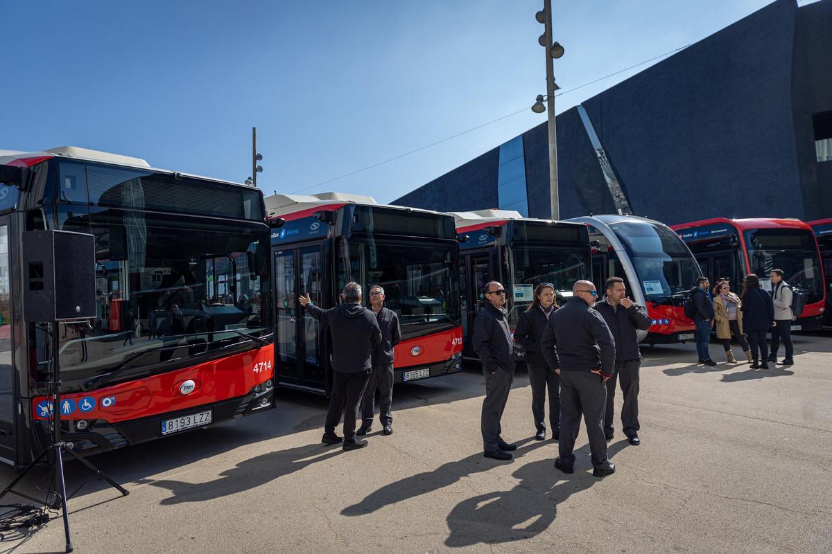 TMB incorpora nuevos buses a su flota 100% eléctricos | FOTOS