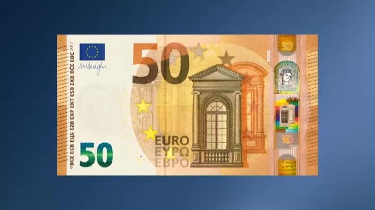Hoy se pone en circulación el nuevo billete de 50 euros
