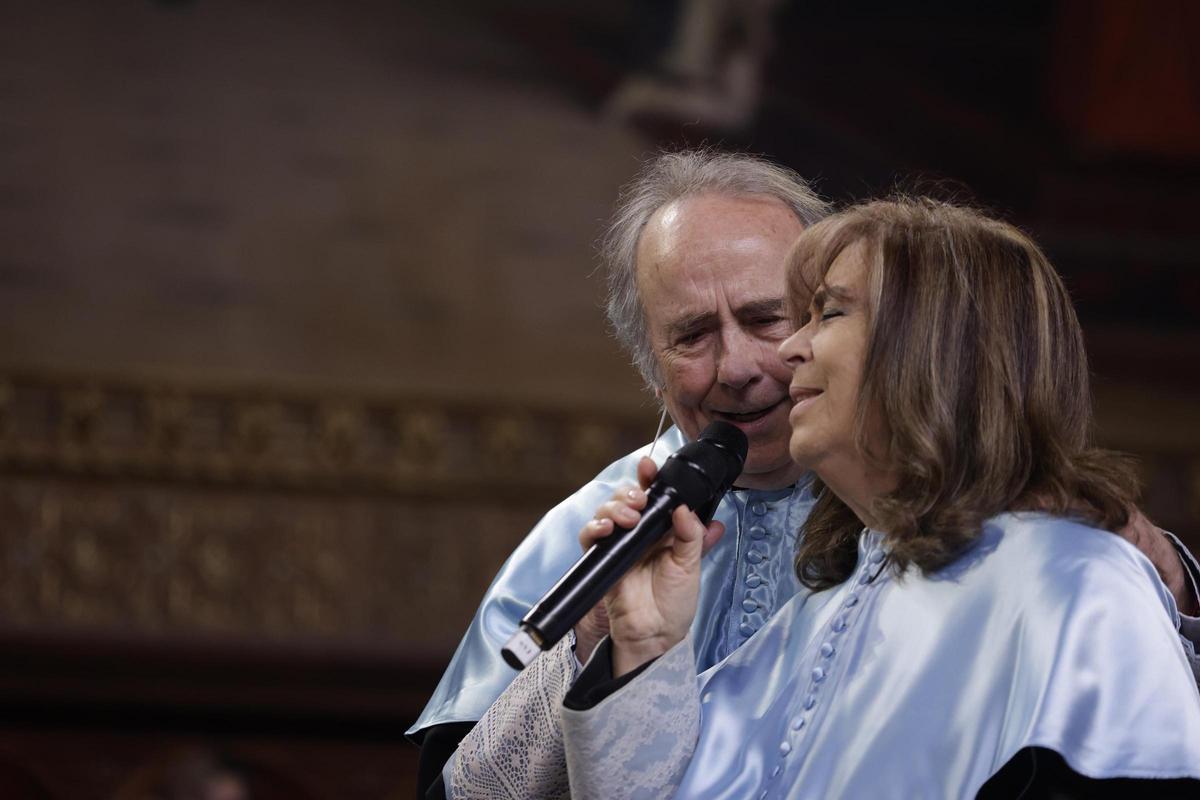 Joan Manuel Serrat y Maria del Mar Bonet, investidos doctores honoris ...