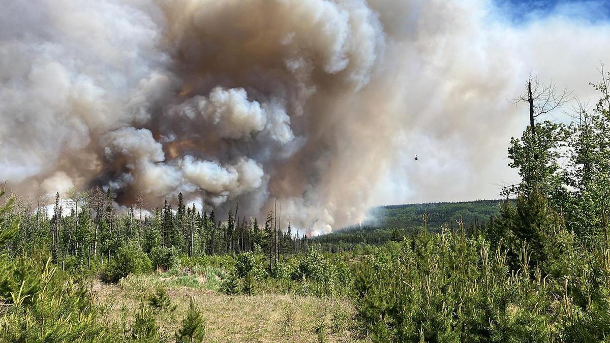 Más de 150 incendios arrasan Canadá | FOTOS