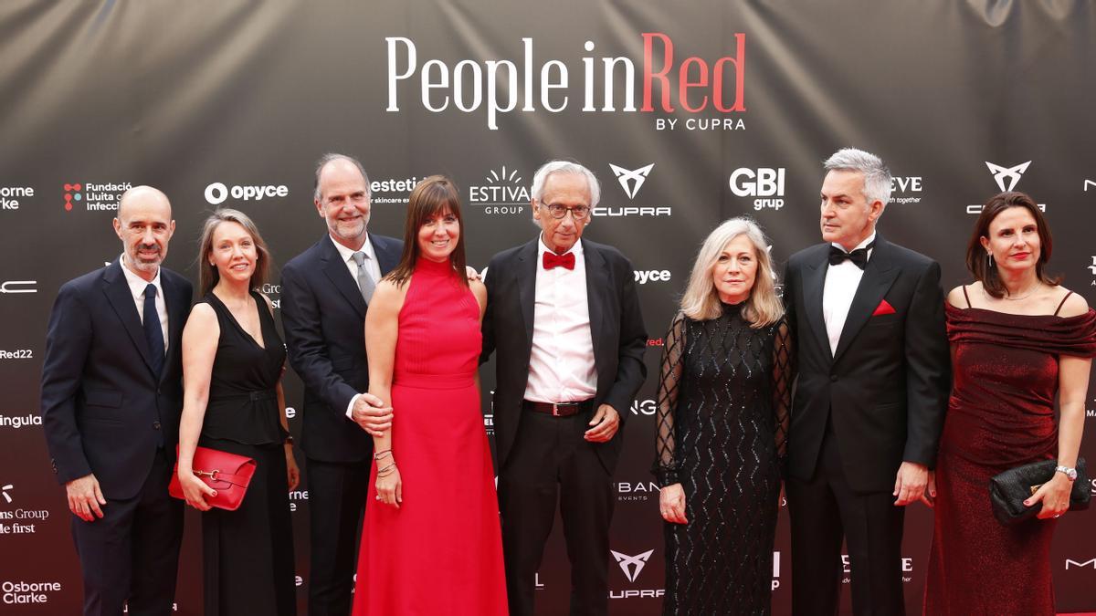 Gala People in Red