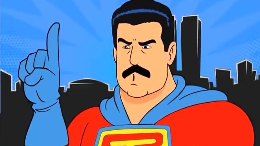 Súper Bigote: el superhéroe inspirado en Maduro de la televisión ...