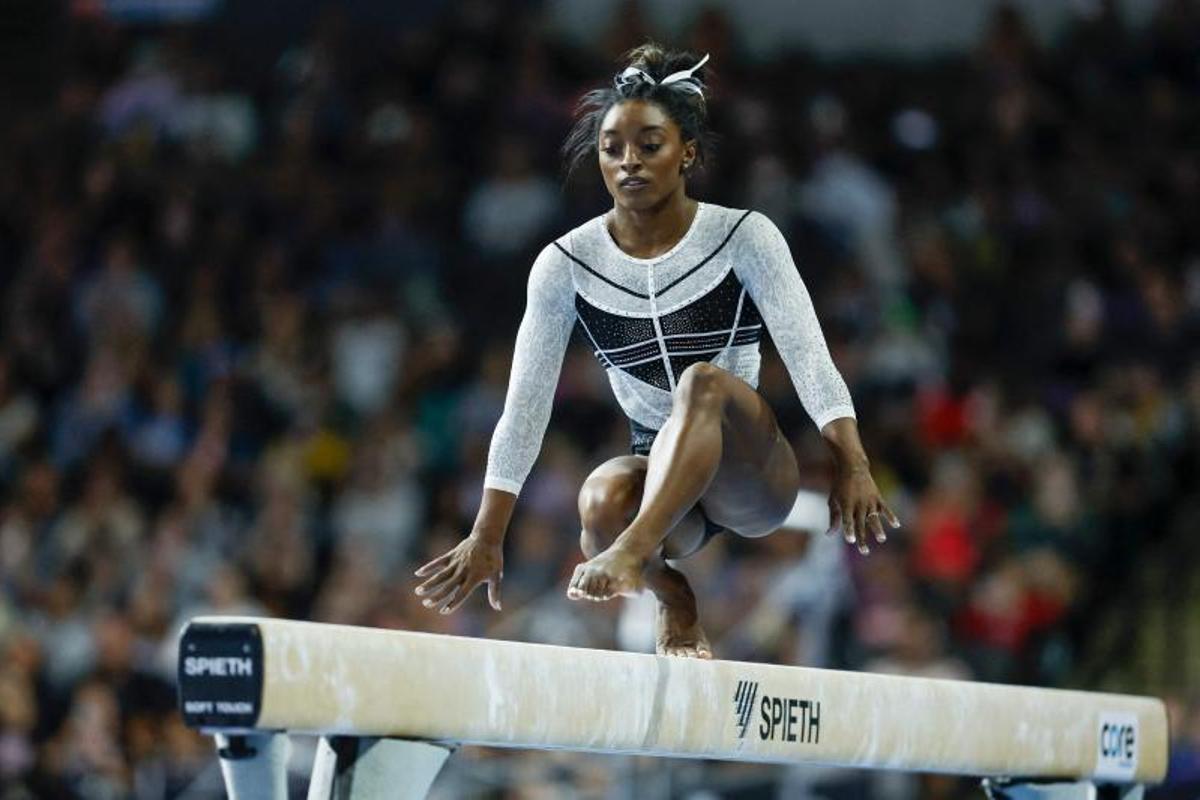La increíble Simone Biles vuelve a la acción