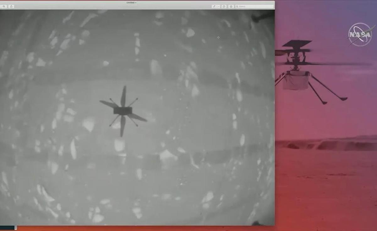 El Ingenuity de la NASA se convierte en el primer helicóptero en volar ...