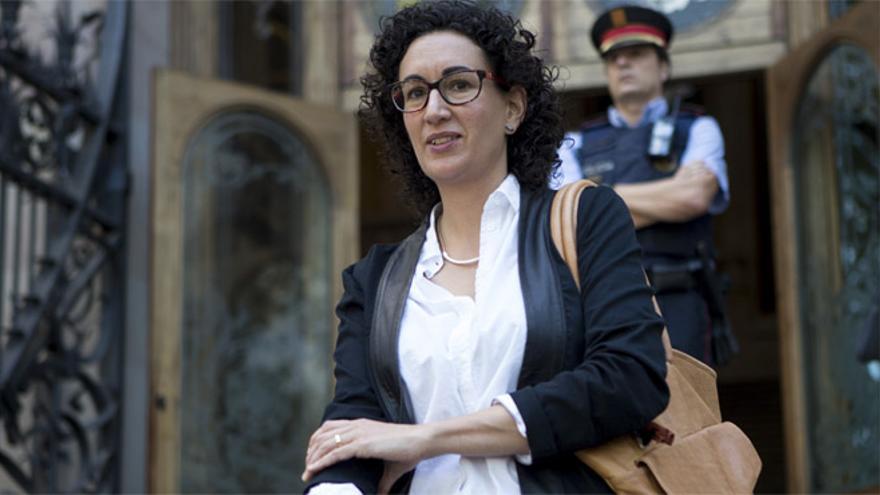 Rovira declara ante la jueza sentirse "coaccionada" por el TC