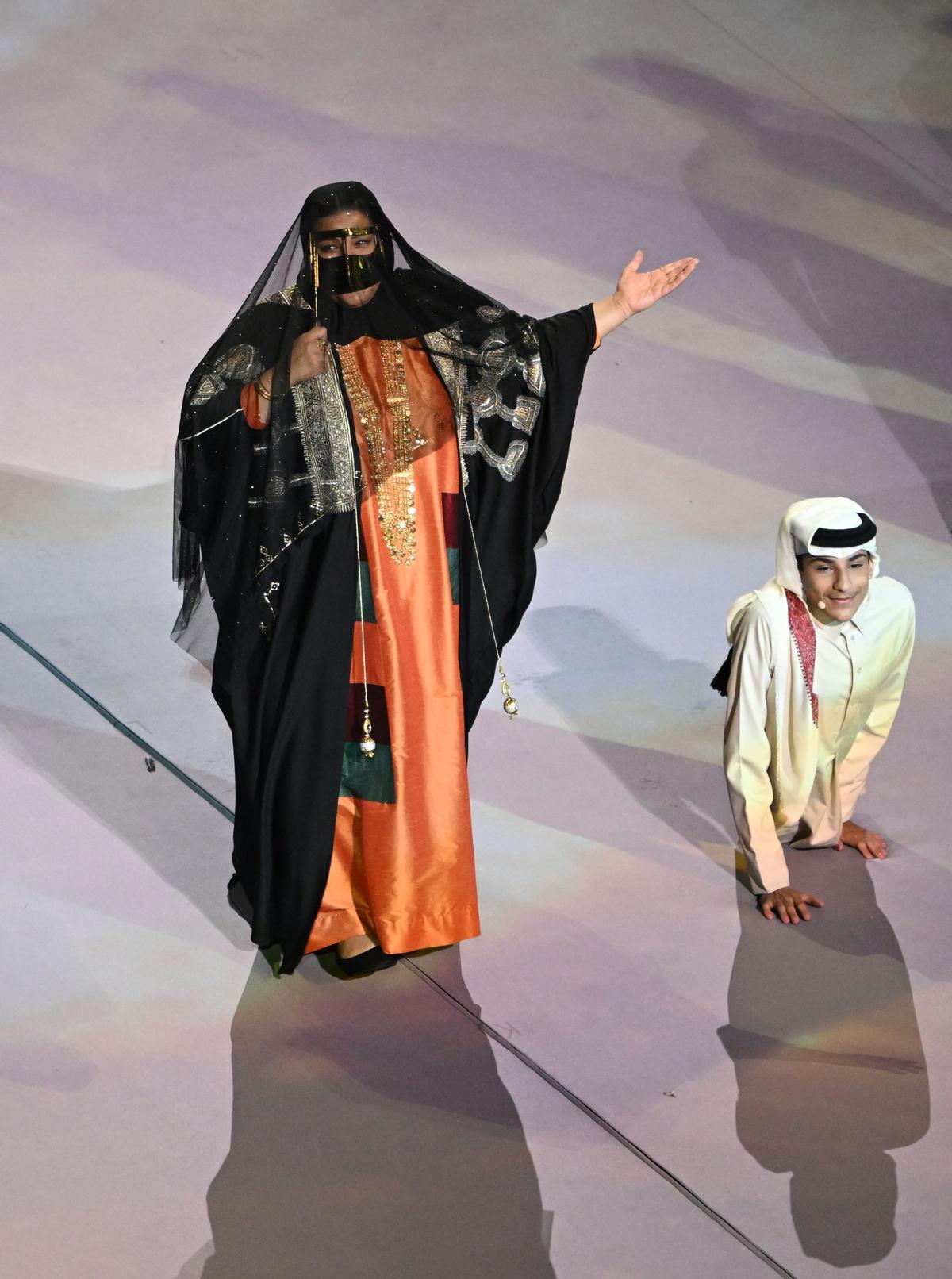 hanim al Muftah, el joven sin piernas que apareció con Morgan Freeman ...