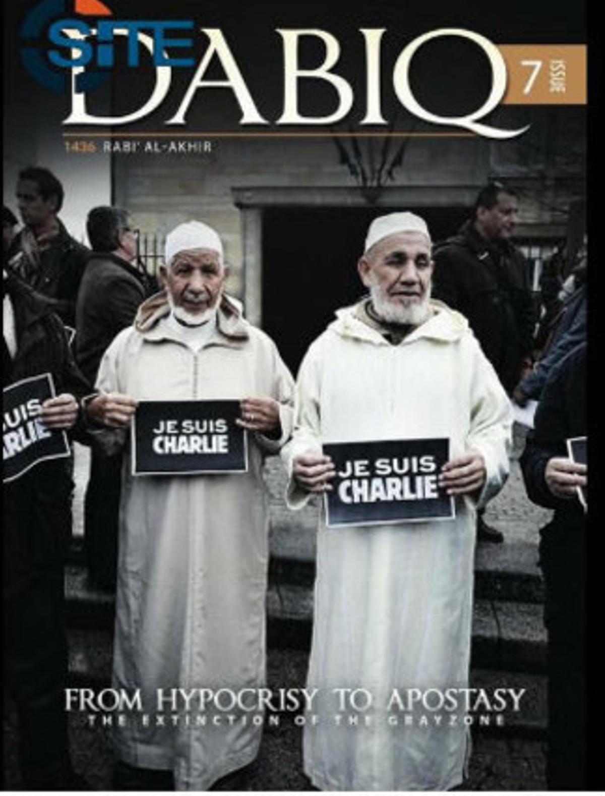La revista oficial del Estado Islámico dedicada a 'Charlie Hebdo'