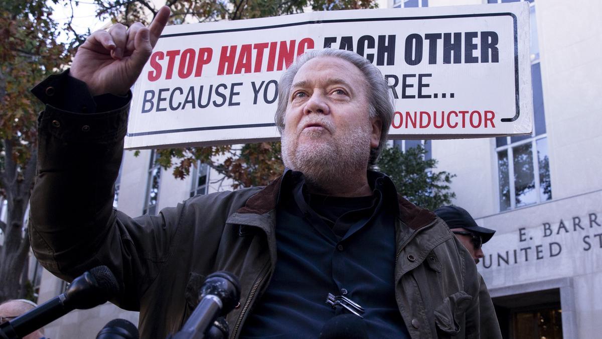 El ultraderechista Steve Bannon, sentenciado a cuatro meses de cárcel ...