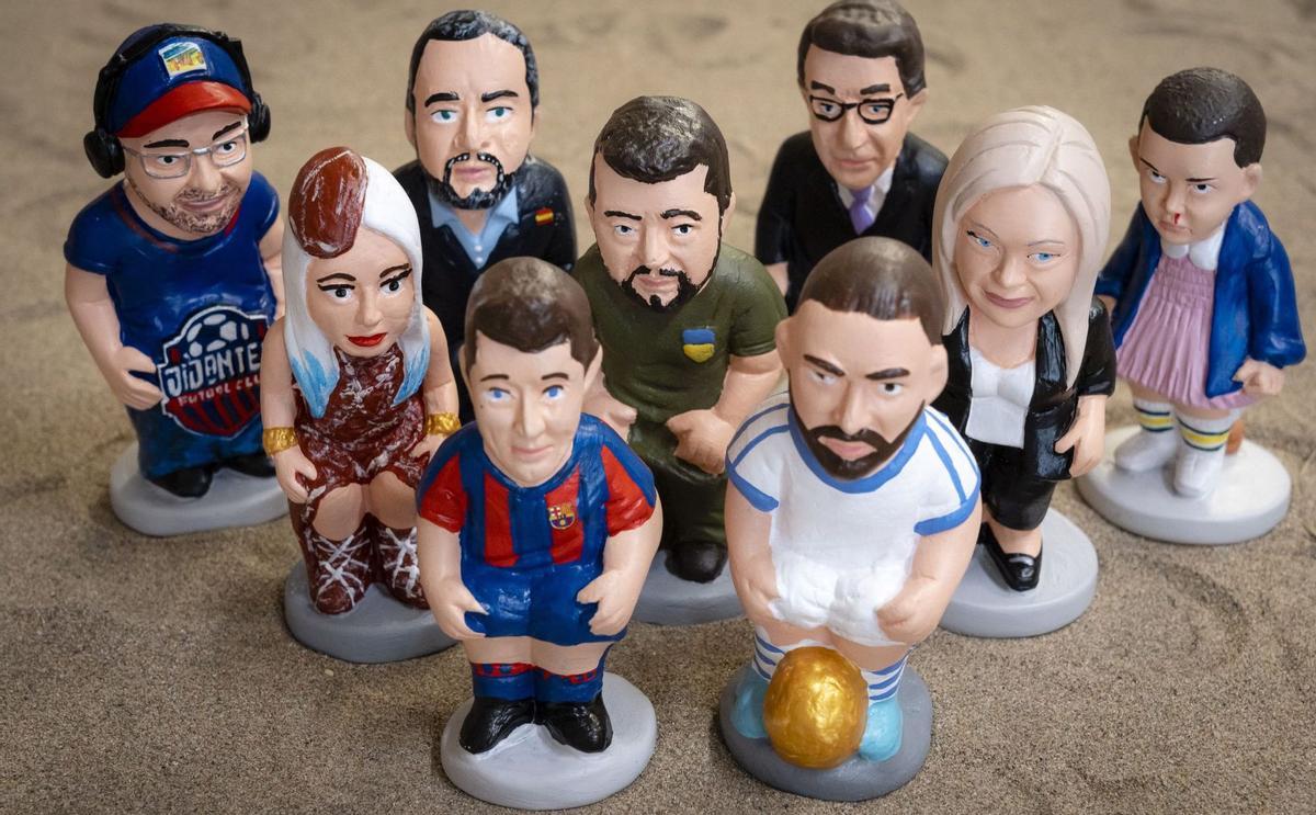 Los 'caganers' para la Navidad del 2022