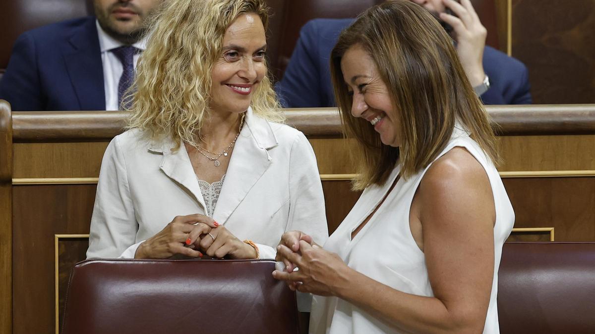 Congreso de los Diputados | Armengol llega a la meta por delante de Sánchez
