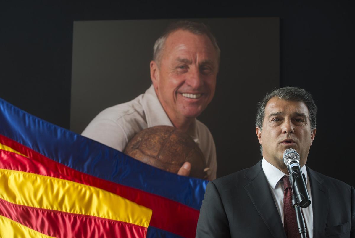 Homenaje a Johan Cruyff en el Camp Nou: directo