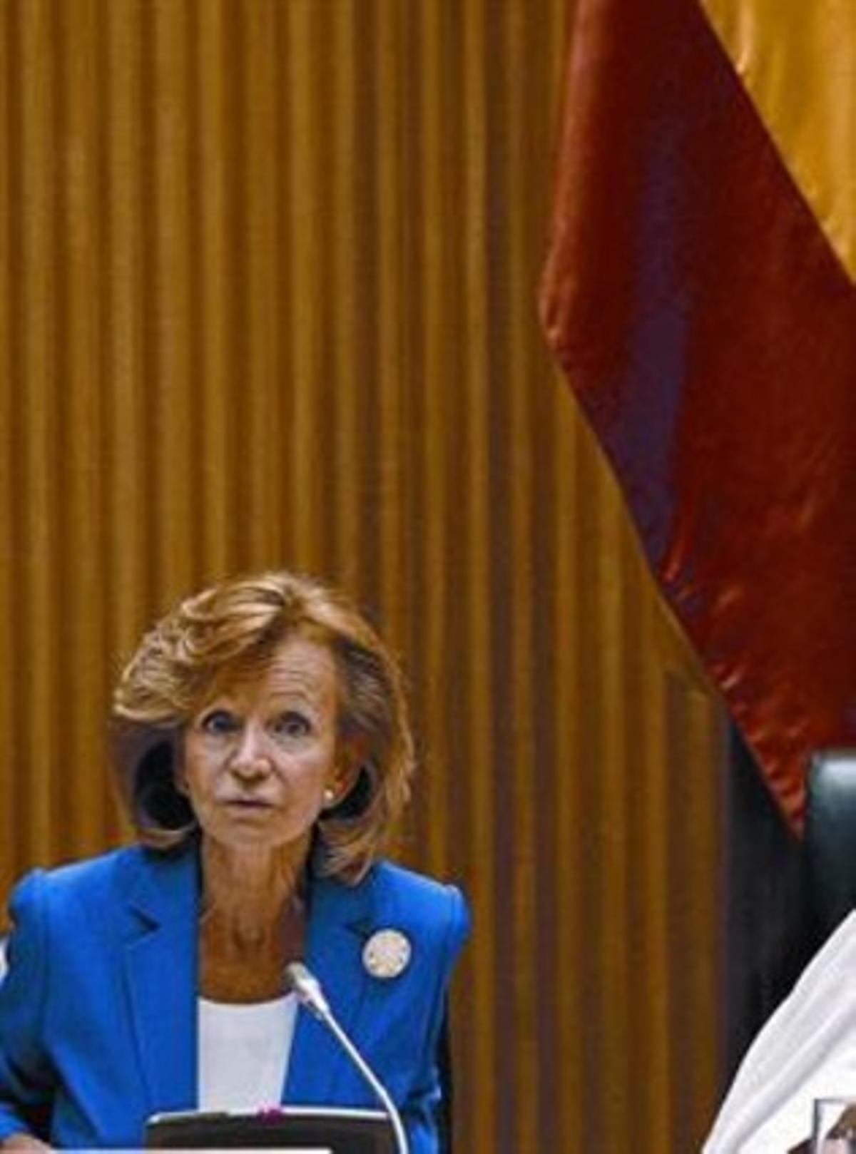 Salgado defiende que sus medidas evitaron el rescate de España