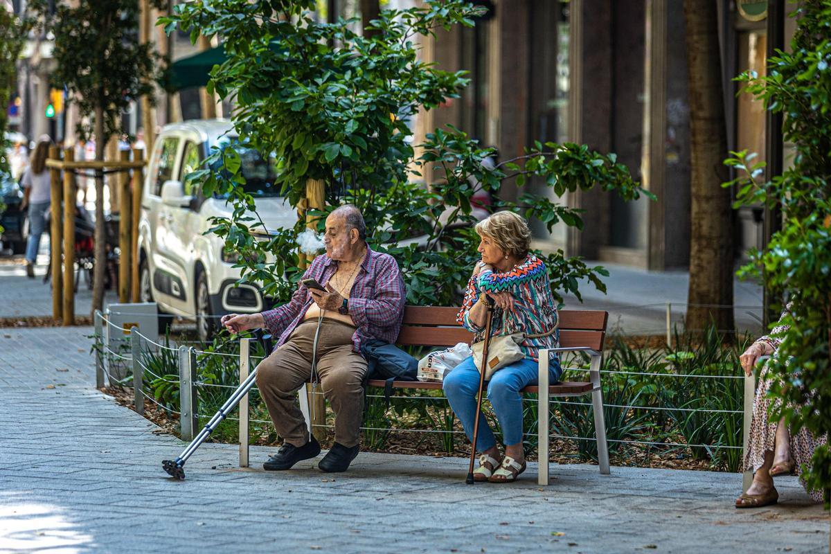 Escenas inesperadas de la Superilla del Eixample | FOTOS