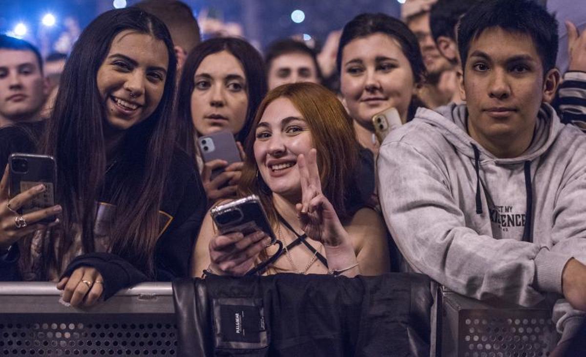 Concierto del rapero argentino DUKI en el Palau Sant Jordi