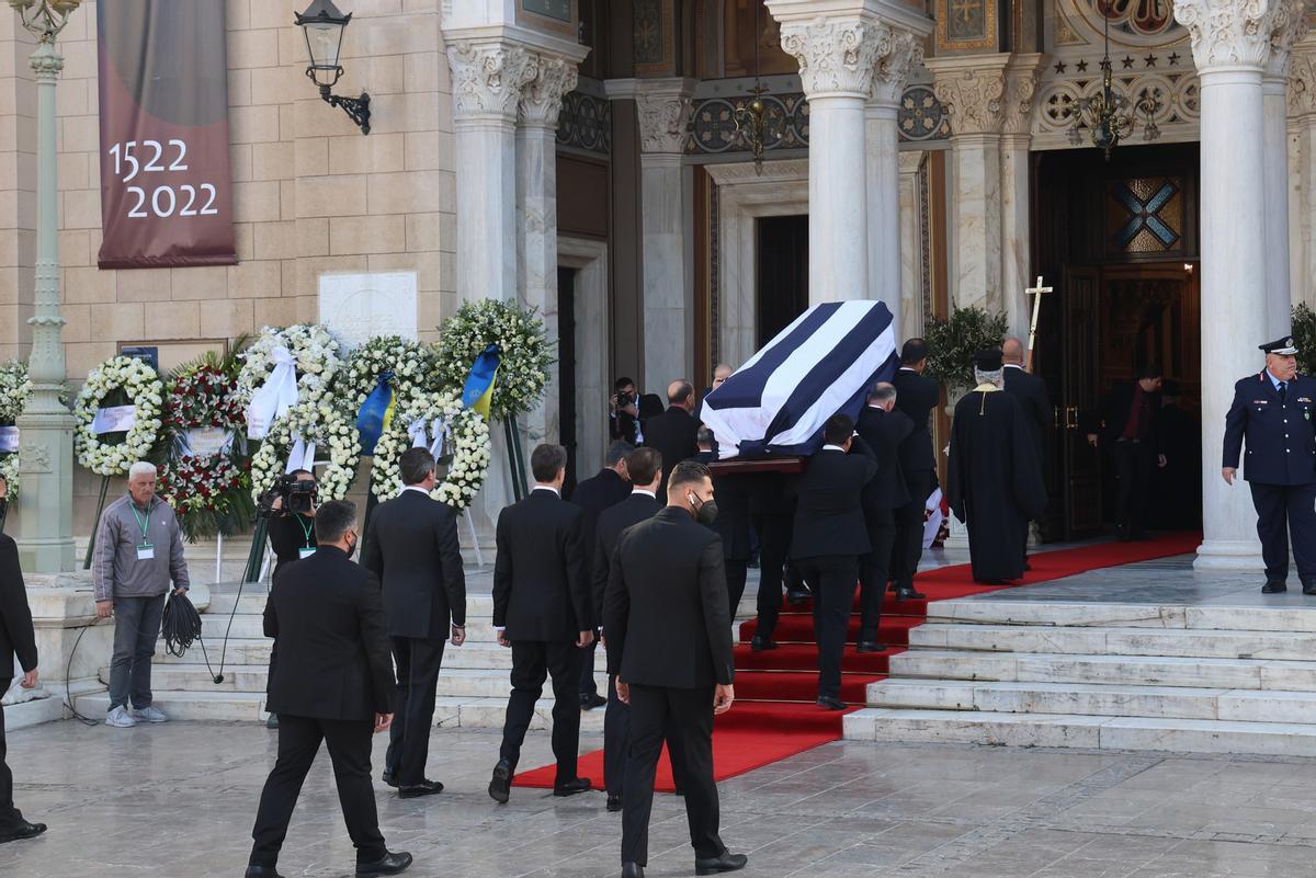 Funeral del rey Constantino de Grecia en Atenas | FOTOS