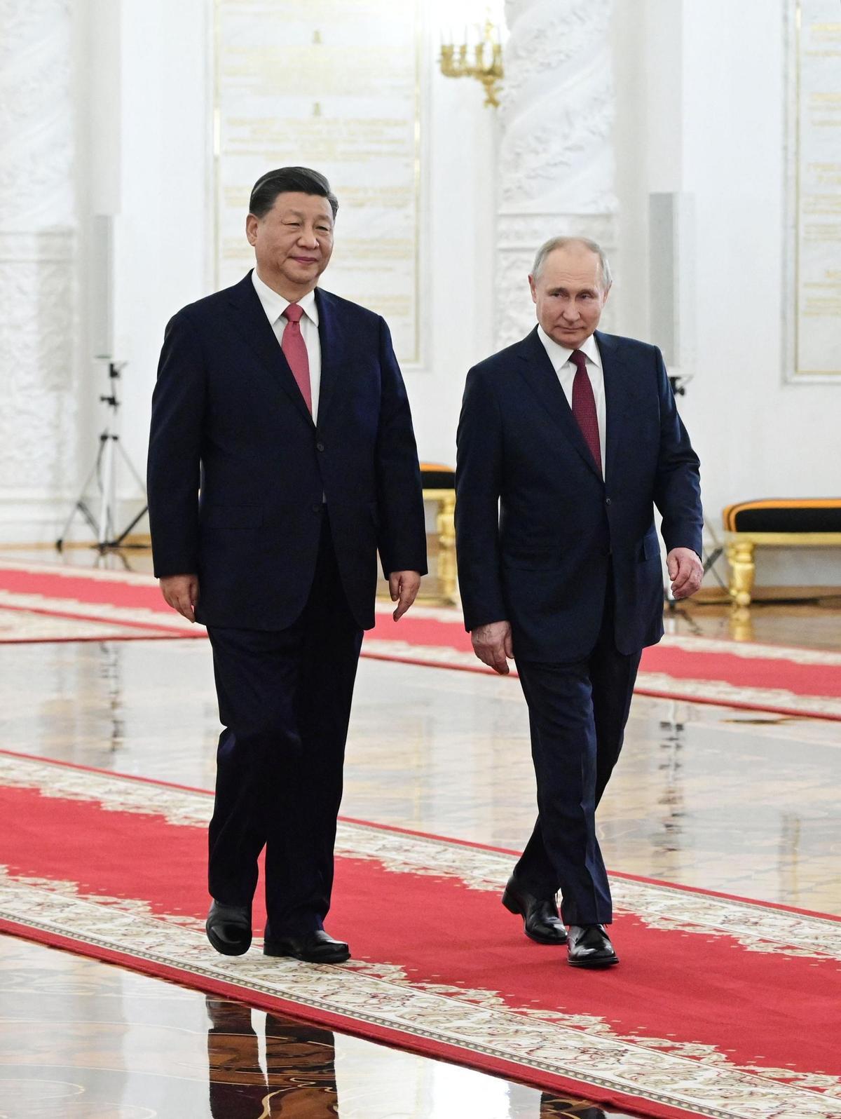 El presidente chino Xi Jinping visita a Putin en Rusia | FOTOS