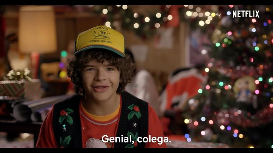 'Stranger Things' felicita la Navidad