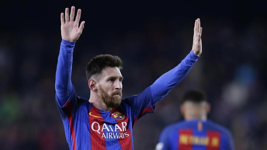 Así regateó Messi en la gran jugada del gol de Luis Suárez