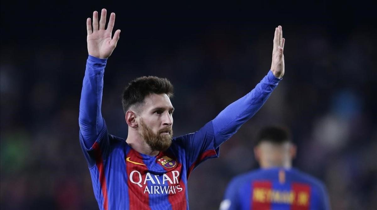 Así regateó Messi en la gran jugada del gol de Luis Suárez