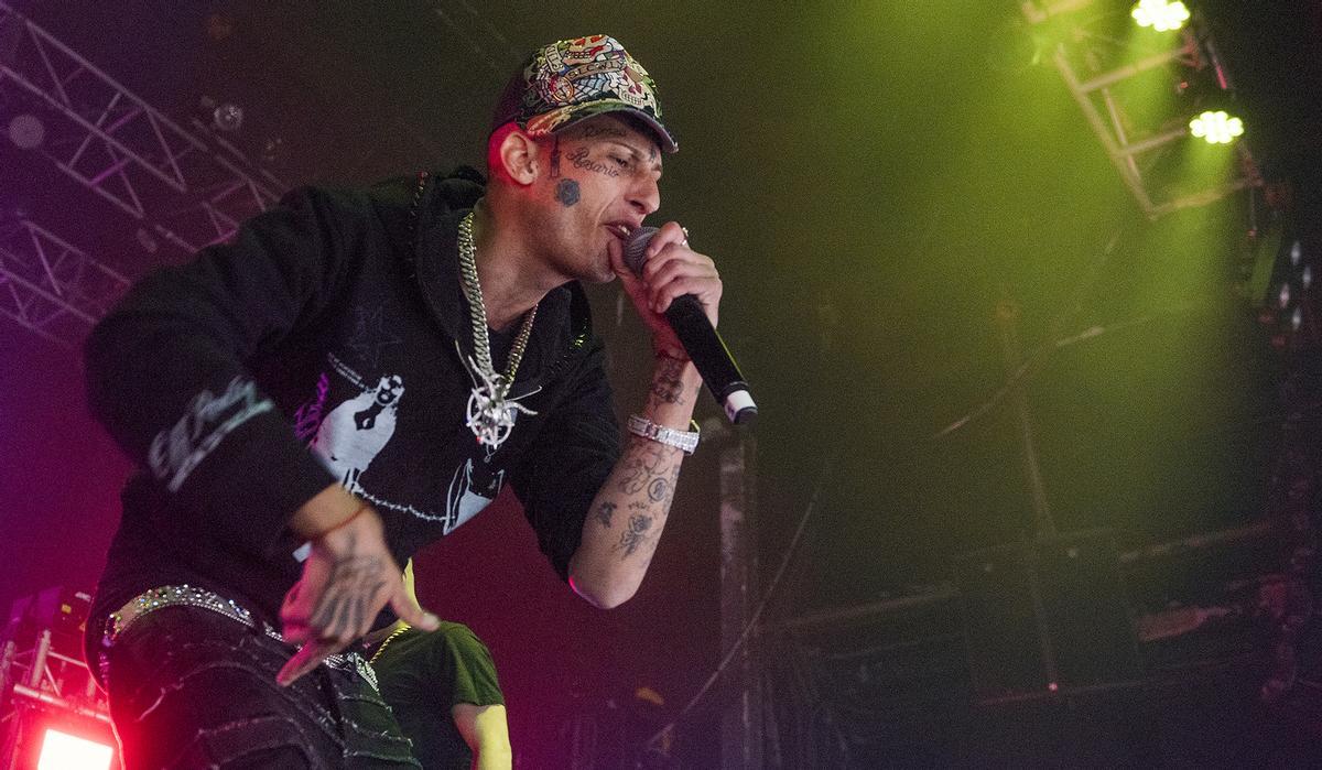 Yung Beef, durante el concierto de este viernes en Razzmatazz | FOTOS