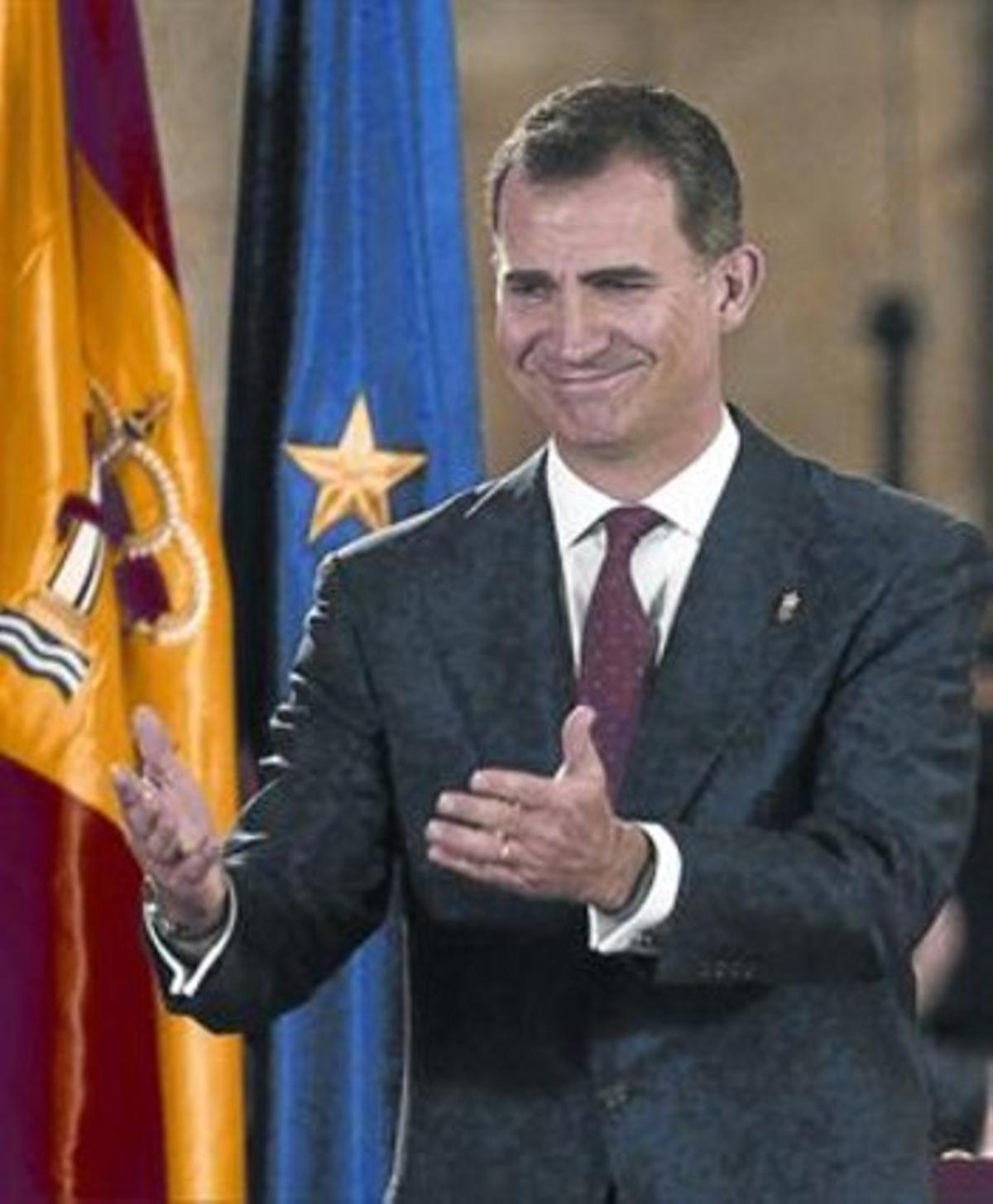 La espera tranquila del futuro Felipe VI