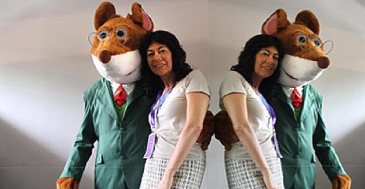 Elisabetta Dami: "Stilton da esperanza a los niños"