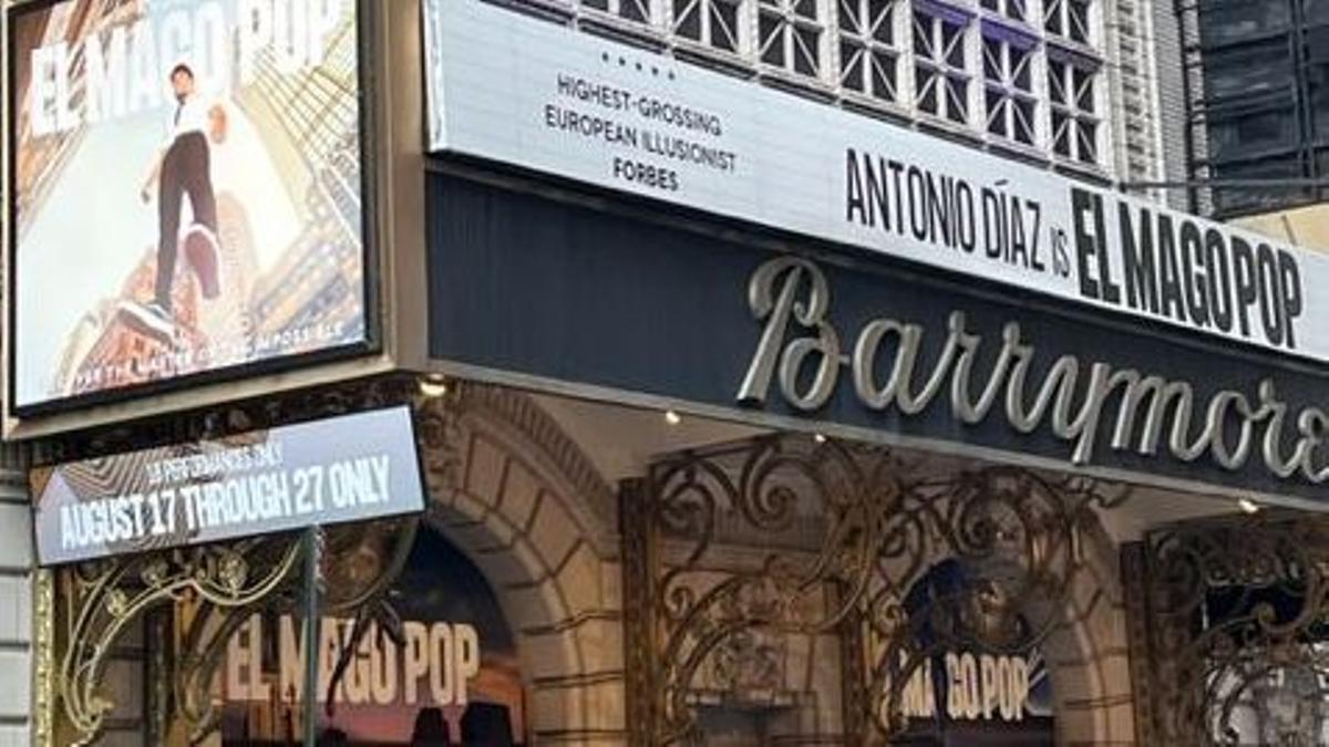 El Mago Pop triunfa en Broadway | FOTOS