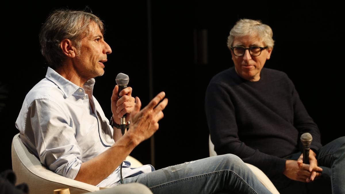Juan Tallón y David Trueba, dos artistas de la palabra y del humor